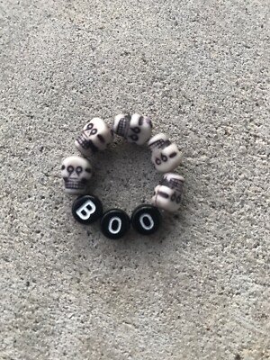 handmade ring, Halloween Boo Ring | eBay