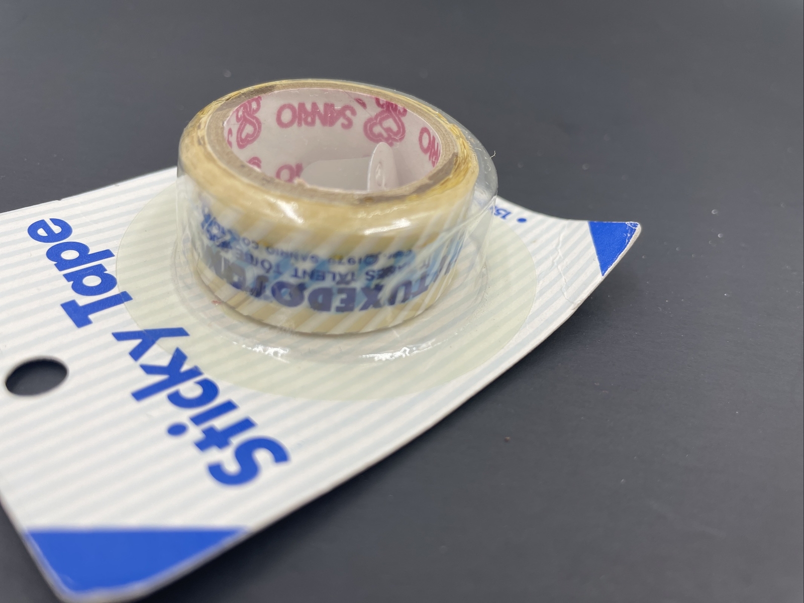 Sanrio Tuxedo Sam Tape Cutter Dispenser With Sticky Tape Refill 1976 ...