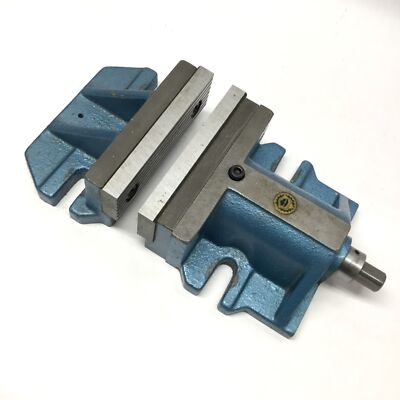 Bison 6522-160 Milling Machine Vise, 2-Piece, 160mm Wide x 80mm Jaws ...