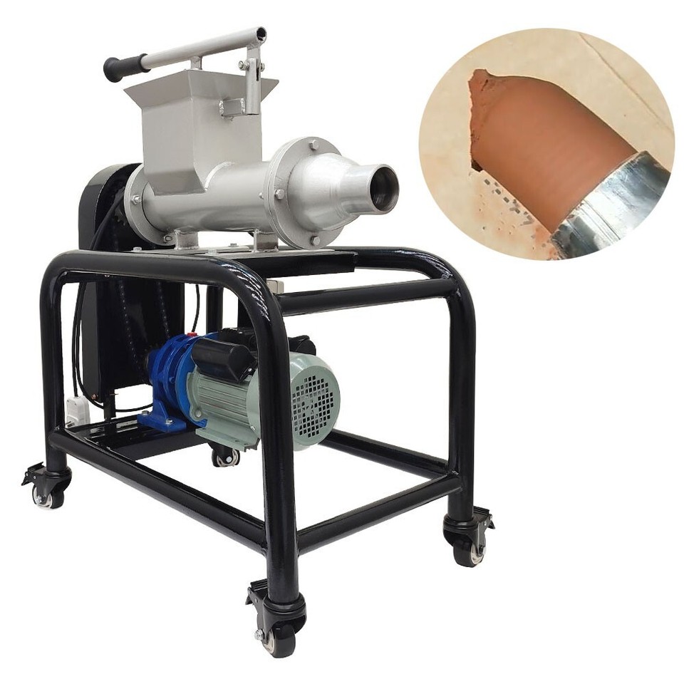 110V Ceramic Clay Mixer Mud Bar Mill Machine Dia.60mm/2.4 in 150KG/h | eBay