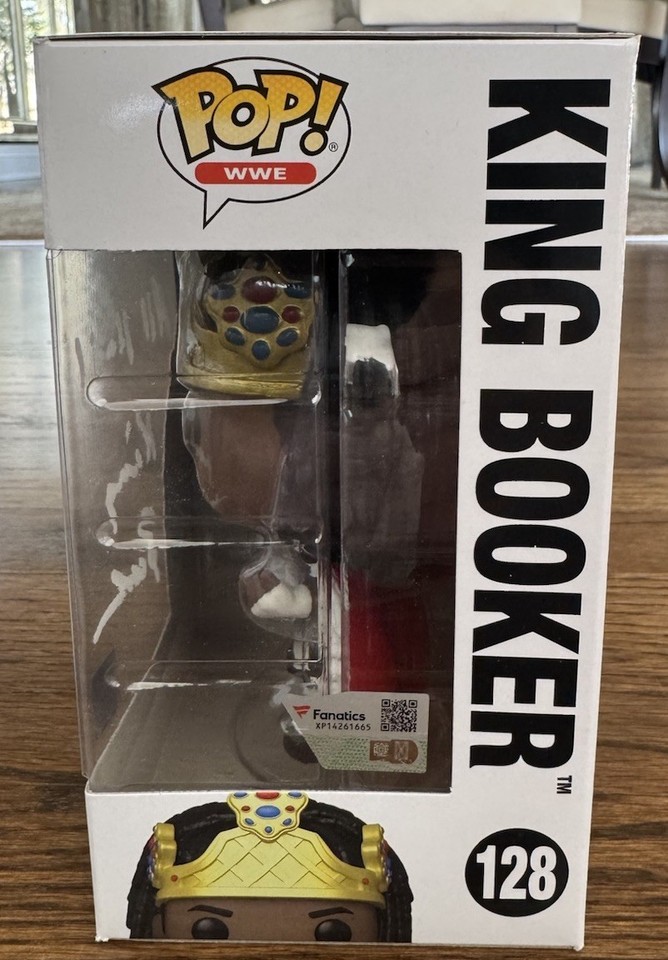 WWE King Booker Autographed Funko Pop | eBay