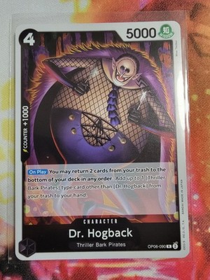 One Piece CCG Dr. Hogback OP06-090 OP-06 Wings Of The Captain R English ...