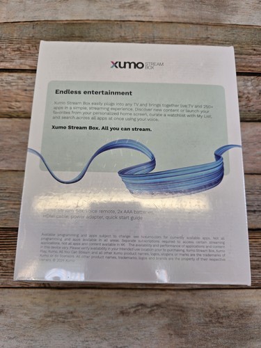 BRAND NEW: XUMO Stream Box 4K Streaming Device Model: SCXI11BEI | eBay