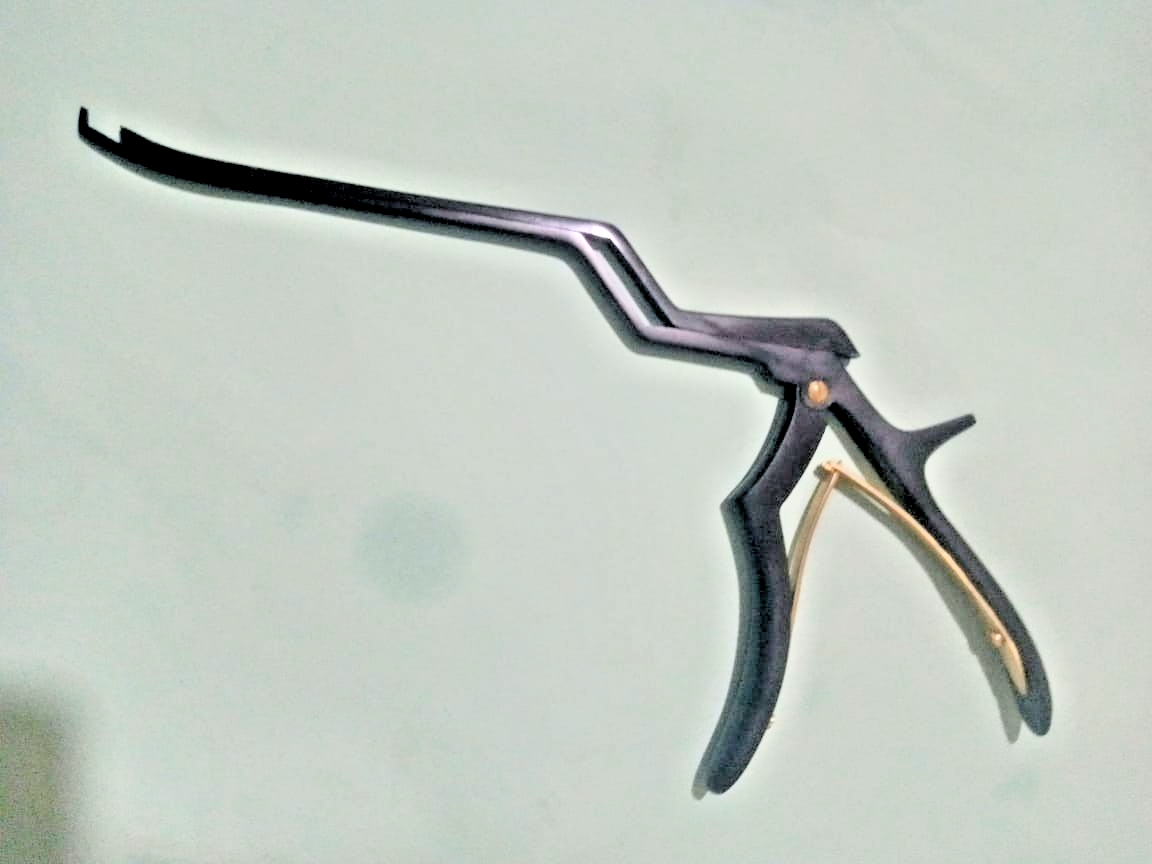 Bayonet Kerrison Rongeurs 8 45° Curved Up 3 mm Surgical Orthopedic ...