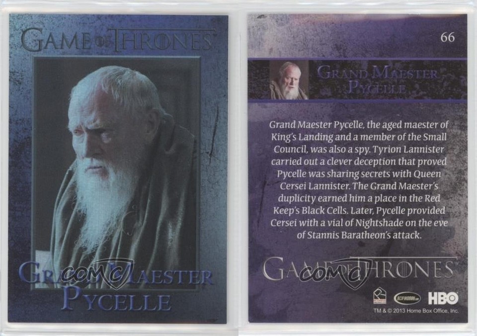 2013 Rittenhouse Game of Thrones Season 2 Foil Grand Maester Pycelle ...