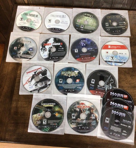 PS3 Role Playing Game RPG LOT (16 Games / Discs) Sony PlayStation 3 ...