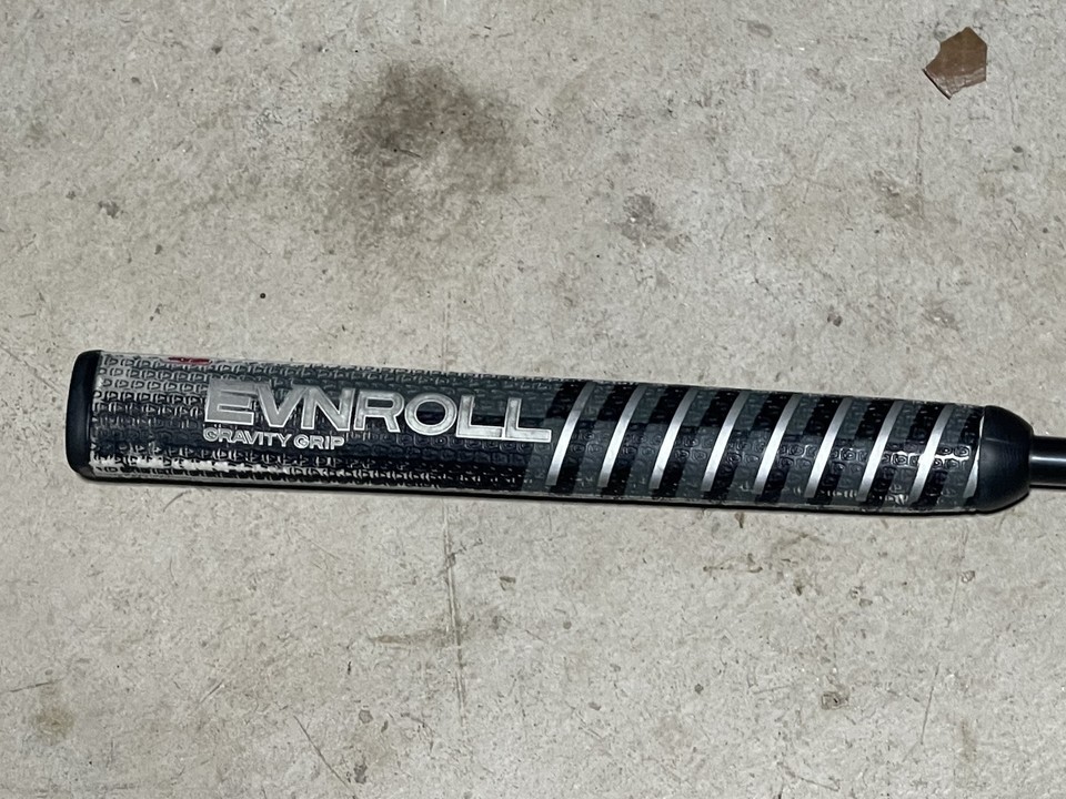 Used Right Handed EVNROLL ER2 Black 35" Milled Putter Steel Golf Club ...