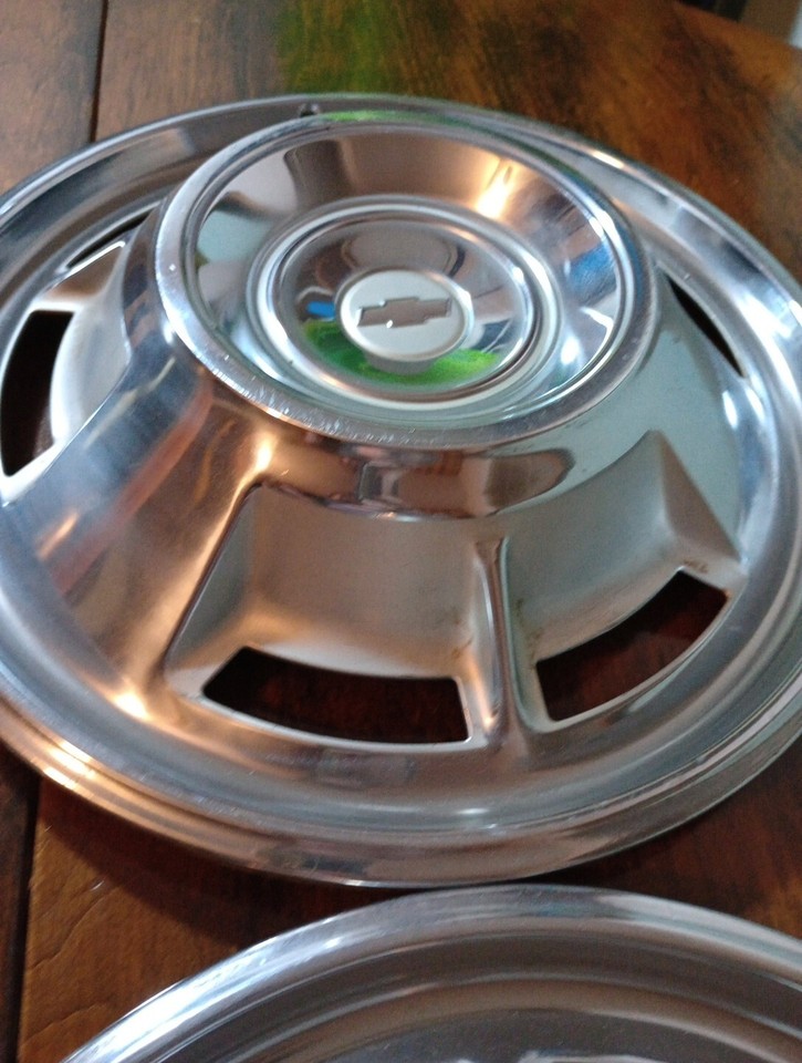 Vintage Original 1967 Chevrolet Camaro Hubcaps 14" OEM Set Of 4 | eBay