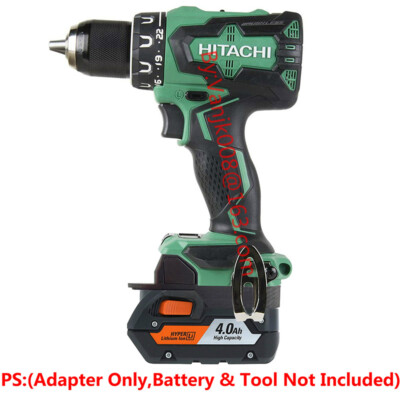 1x Hitachi 18V Li-Ion Brushless Drill Tools Adapter For Ridgid 18V ...