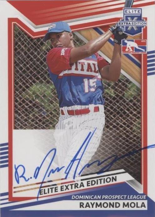 2022 Panini Elite Extra Edition - Raymond Mola #208 Signatures (AU, RC ...