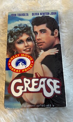 Grease VHS Movie Paramount Pictures Millennium Collection New Factory ...