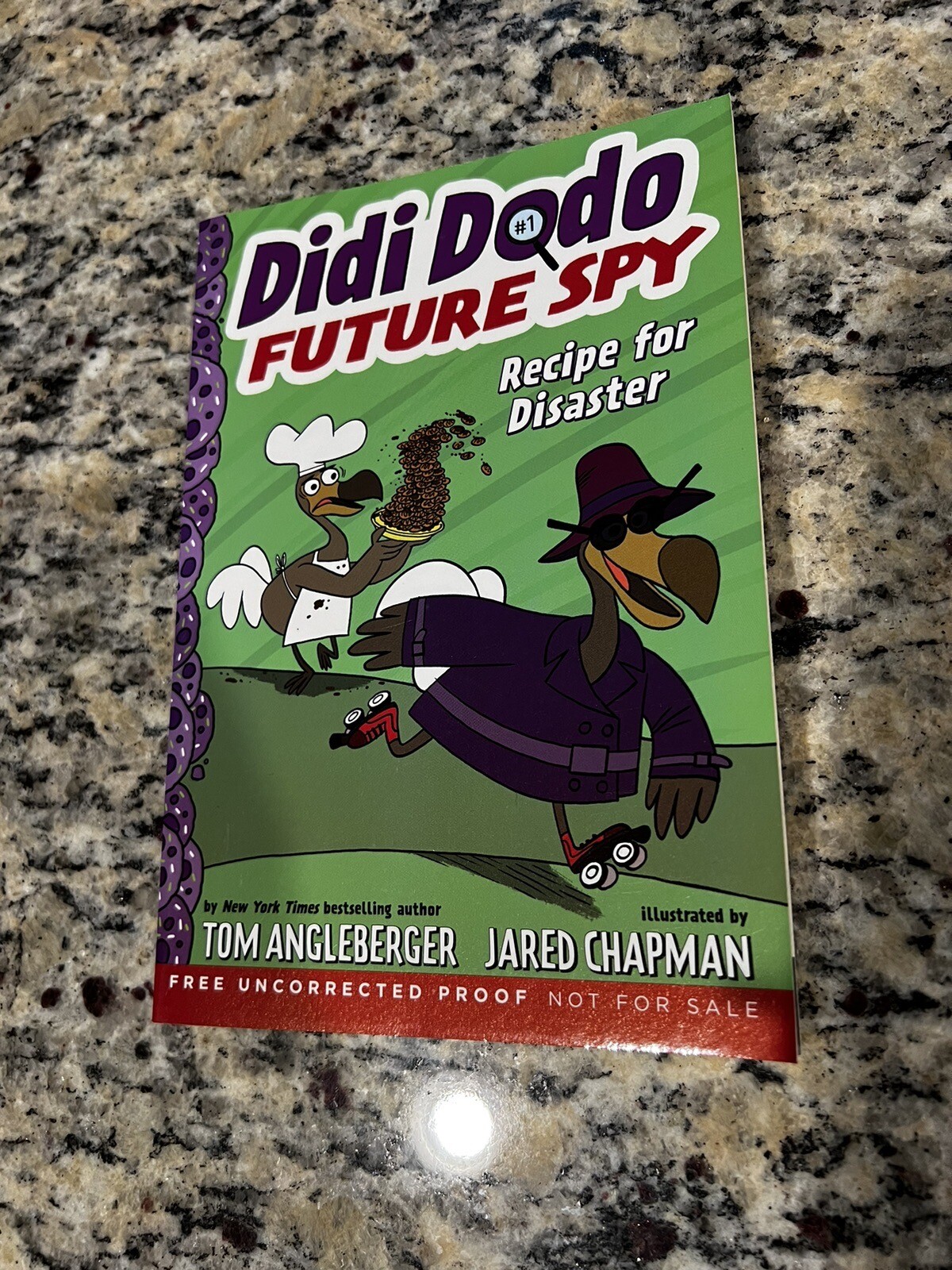 Didi Dodo, Future Spy #1: Recipe for Disaster Uncorrected Proof | eBay