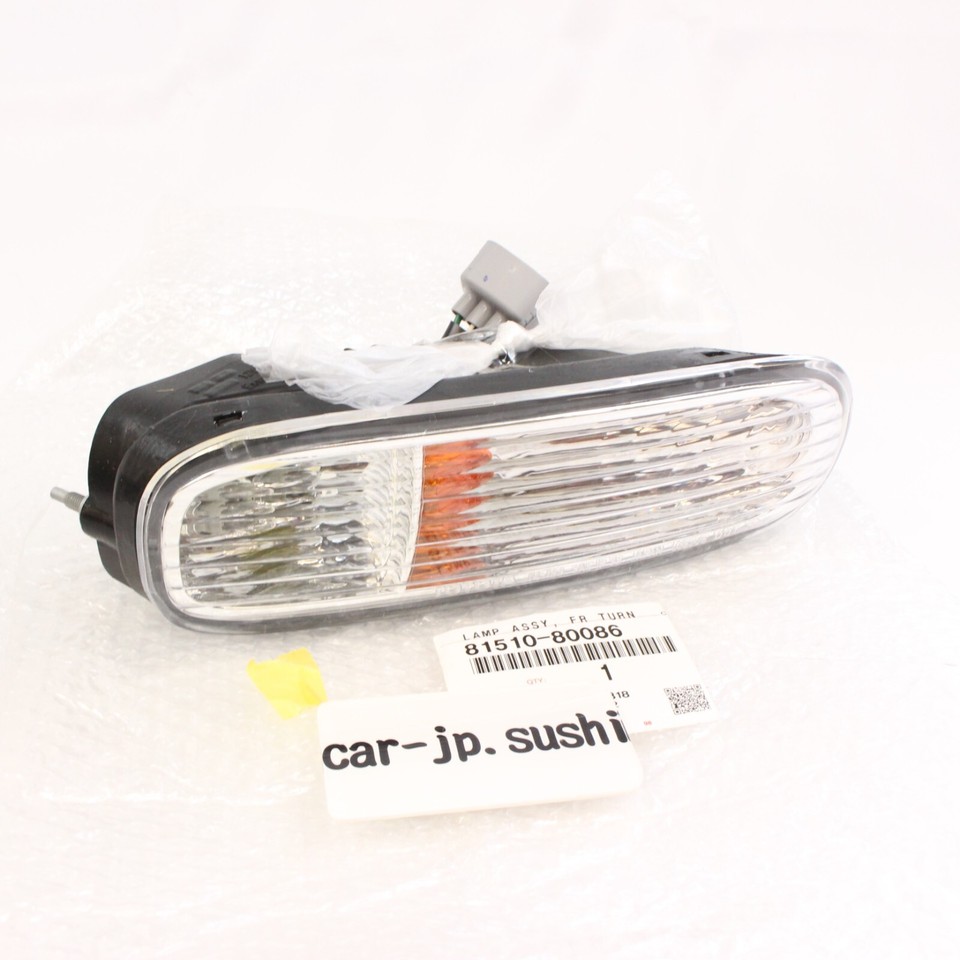 TOYOTA Genuine JZA80 96-02 SUPRA MK4 Front Turn Signal Lamp RH & LH Set ...