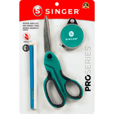 Singer 3-pack Proseries Measure Mark Cuts Mesuring Tape Pencils ...