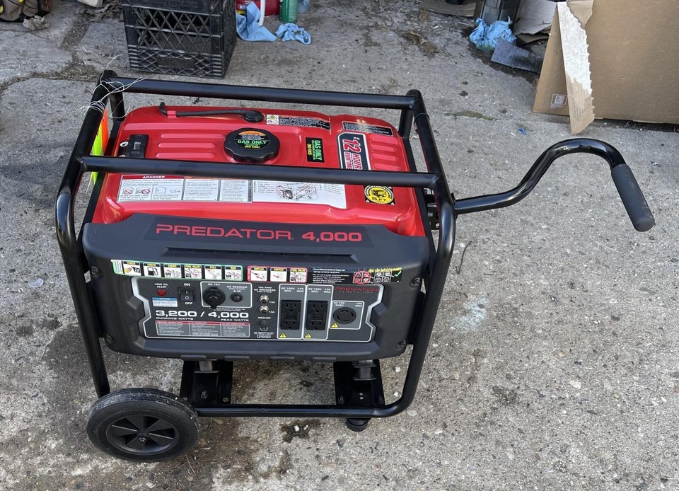 8 in Never Flat Generator Wheel Kit 4000 to 9000 Watt Predator ...