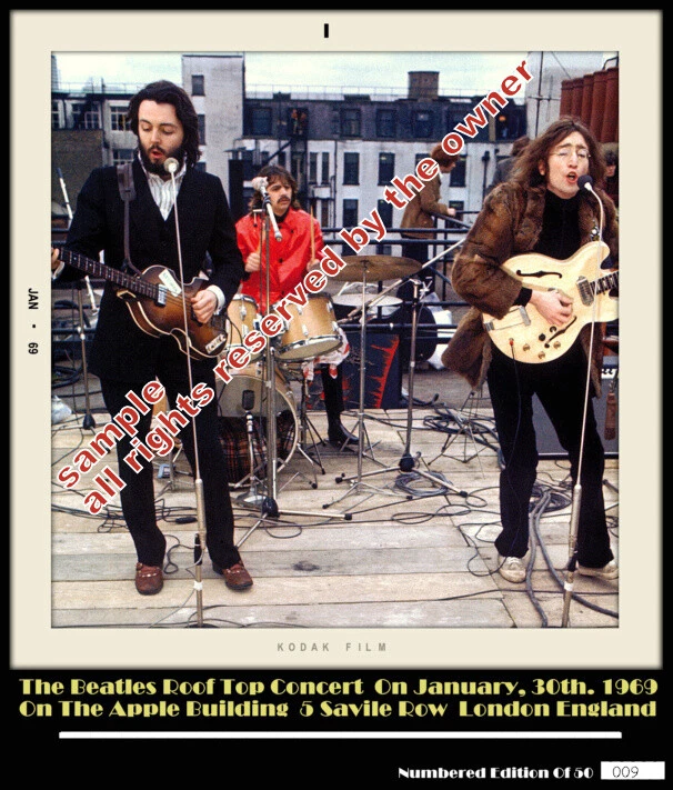 The Beatles 1969 Rooftop Concert