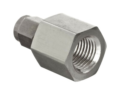 (Box of 25 pcs) 3/8" Tube X 1/4" FNPT 316ss Adapter Fitting PARKER ...