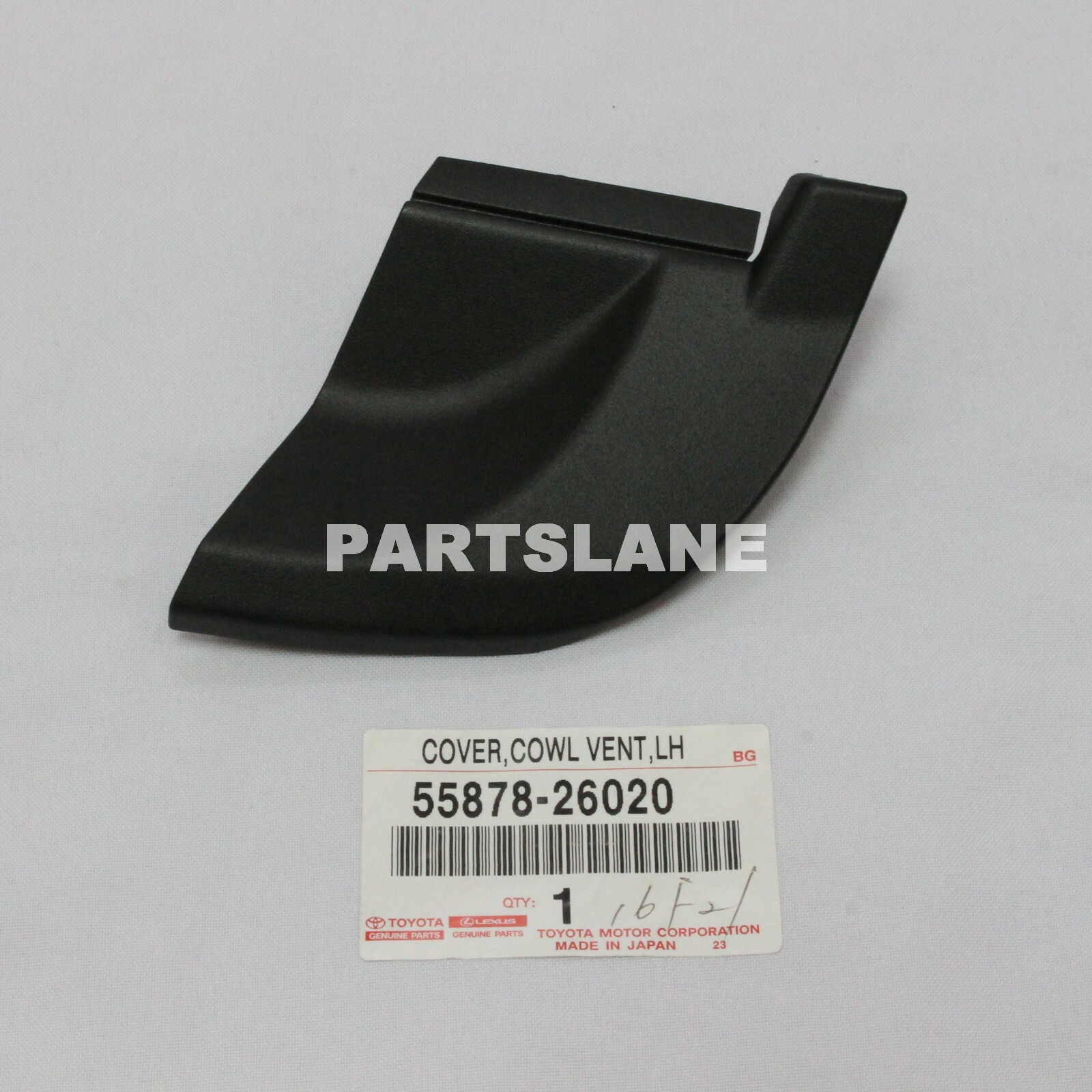 5587826020 Genuine Toyota Cover Cowl Vent LH 55878-26020 for sale ...