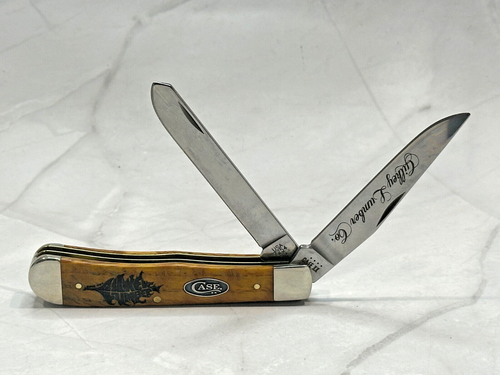 2022 CASE XX Trapper Knife Made in USA 7254 SS - Custom Gilkey Lumber ...