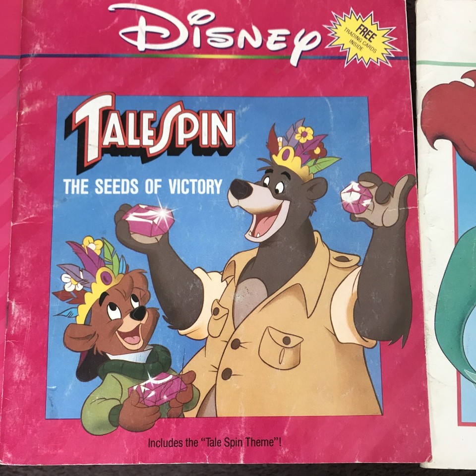 Disney Storyteller Read Along Book and Tape No Cassettes Lot of 24 ...