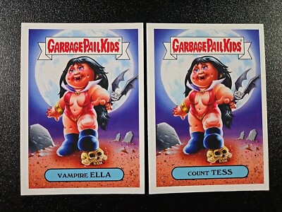 Vampirella Spoof 2 Card Set Garbage Pail Kids | eBay