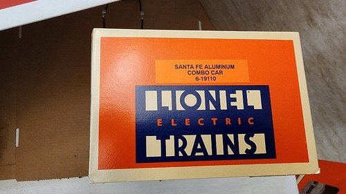 Lionel Santa fe 6- 19110 aluminum combo car new in box. Sale Price | eBay