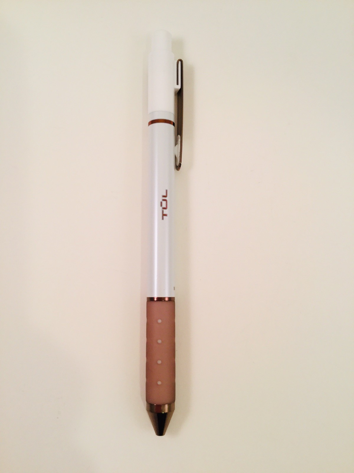 TUL Pearl Pen Retractable Gel Blue Ink White Dark Rose Gold Limited ...