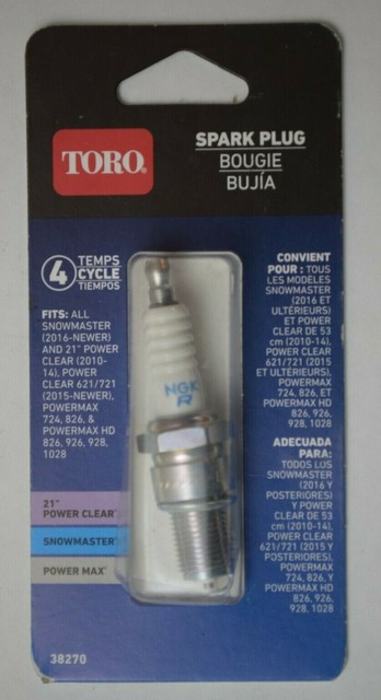 Toro 38270 Replacement Spark Plug Bpr6es for sale online | eBay