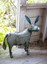 Recycled Metal Donkey Statue Yard Art Farm Animal Mule Horse Barn ...