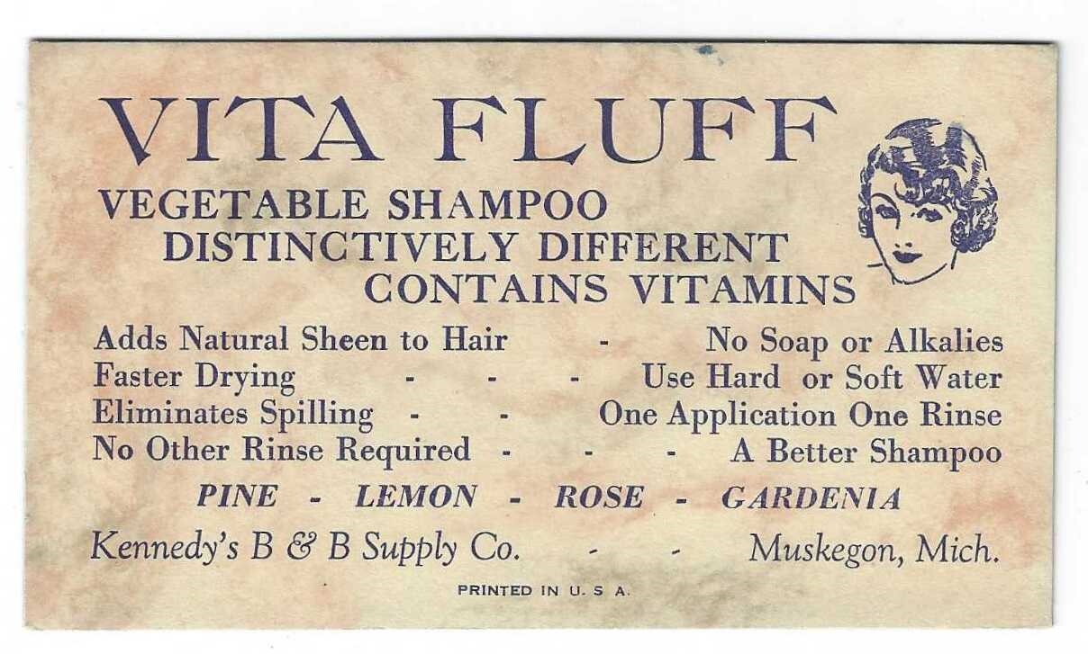 Vita Fluff Vegetable Shampoo - Kennedy's B&B | Grelly USA