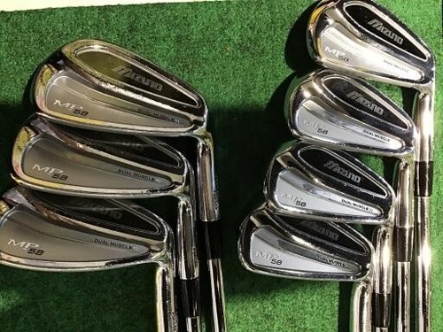 Mizuno MP-58 Irons #4-9,Pw(7Clubs)/Dynamic Gold/Flex:Stiff/ Iron set | eBay