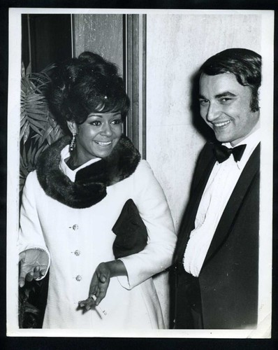 1960s GAIL FISHER & PETER FAITH Smoking Vintage Original Photo MANNIX ...