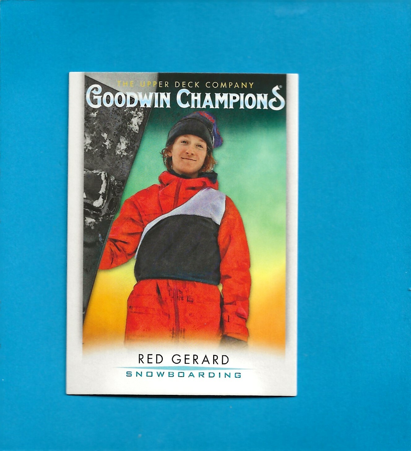 2021 Upper Deck Goodwin Champions Base #43 Red Gerard Snowboarding | eBay