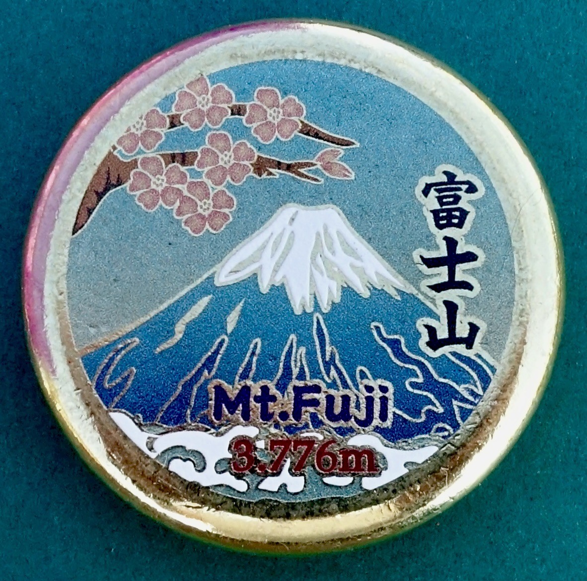 Souvenir Fridge Magnet Mount Fuji Yama 3776m Elevation Japan | eBay UK