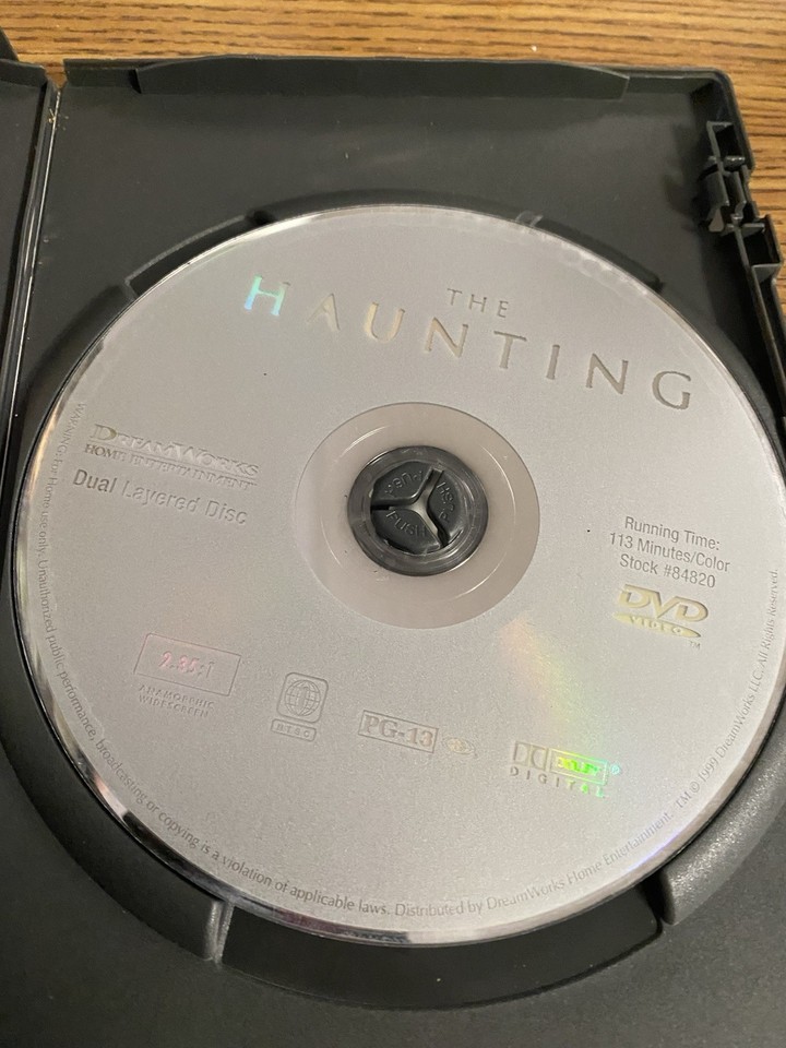 THE HAUNTING - (DVD, 1999) - Liam Neeson, Owen Wilson 667068482027| eBay