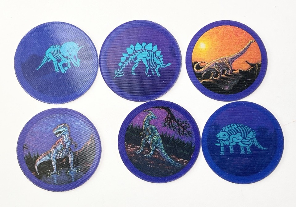 24 Inch Tube Of Pogs & Slammers From The 90’s MADD Pog With Error On ...