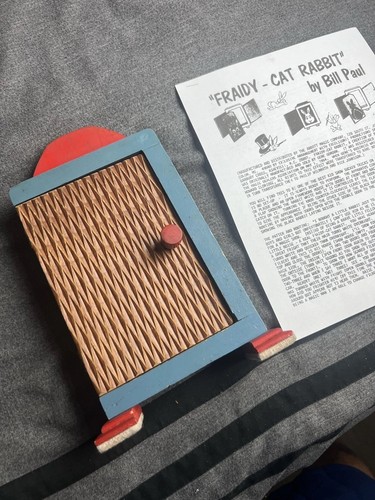 🔥ABBOTT’s -Gene Gordon-Fraidy Cat Rabbit EXTREMELY RARE No Longer Made ...