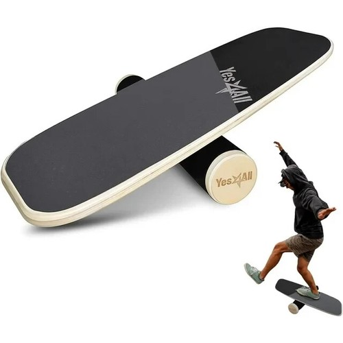 Yes4All Balance Board Sports Trainer, Surf Trainer With A. Gray/Black ...