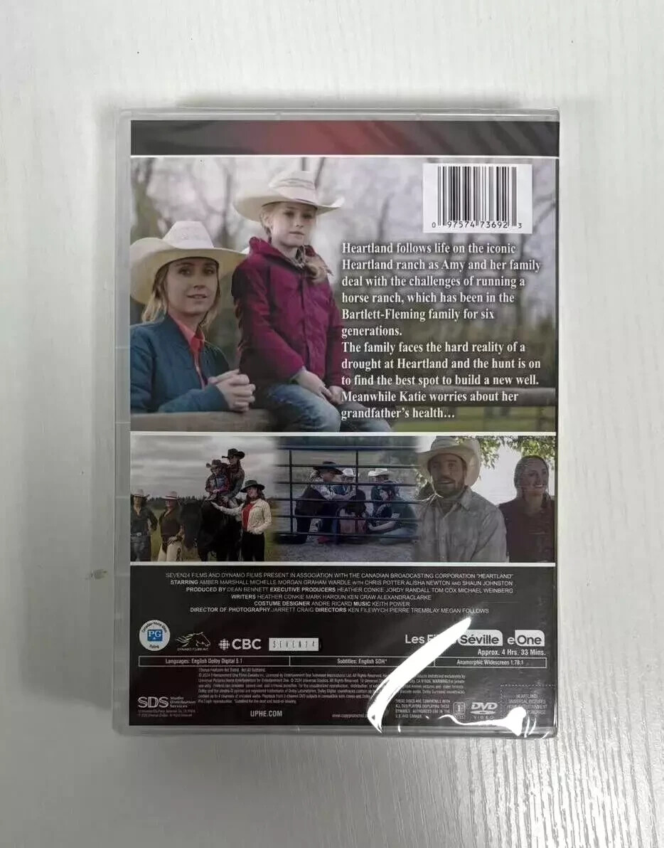 Heartland Season 18 (DVD, 2-Disc) Sealed & New TV Series English | eBay