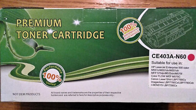 Premium Magenta LaserJet Toner Cartridge Compatible with HP 507A ...