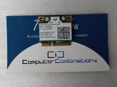 HP EliteBook 2570p 810 8470p 8470w Intel Centrino Wi-FI Wireless Card ...