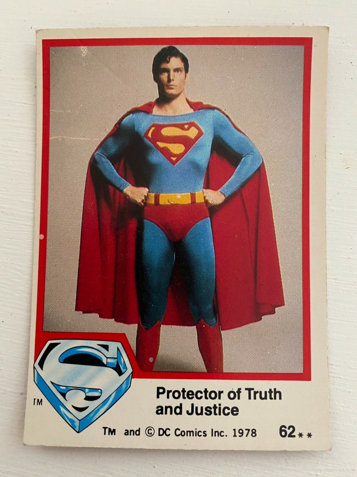 Topps Superman Cards 1978 white border - Various | eBay
