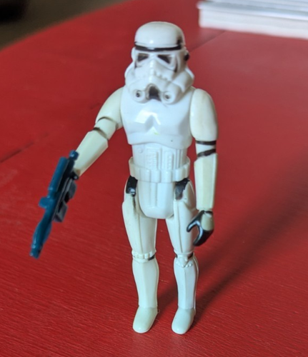 Vintage Kenner Star Wars Action Figure 1977: Stormtrooper w/ gun!! (2nd ...