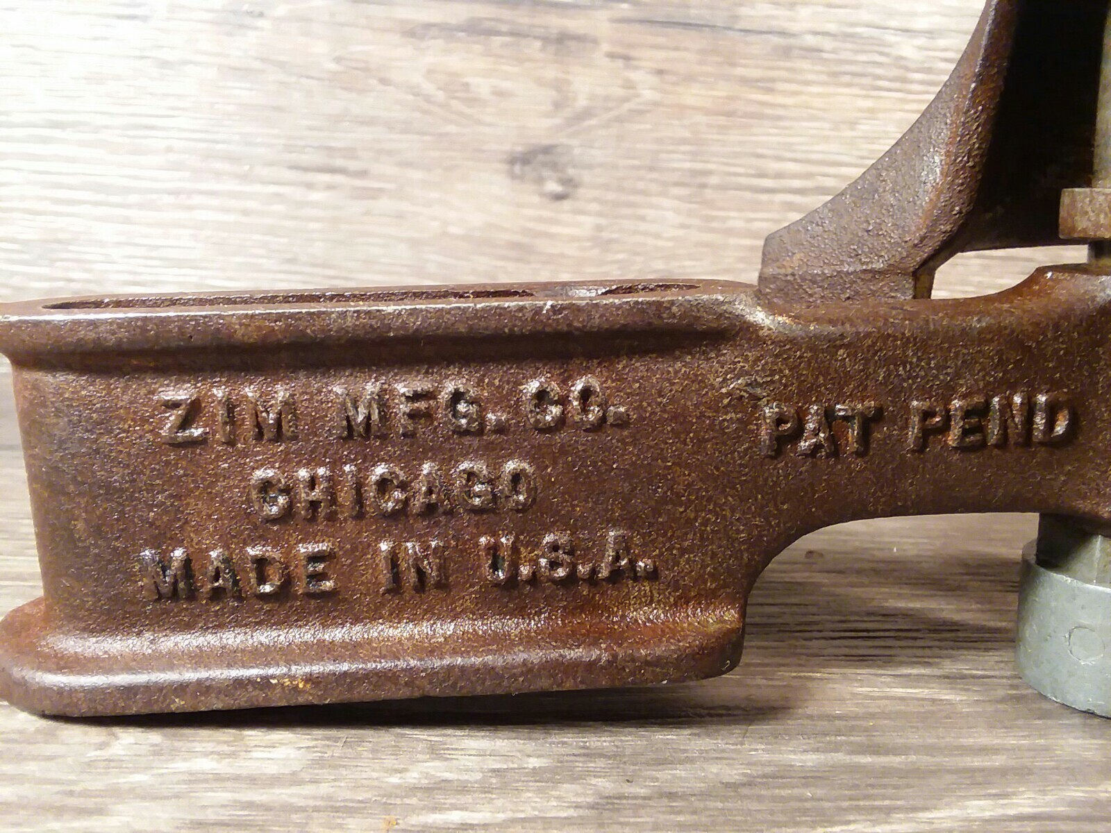 Vintage ZIM MFG. CO. Engine Cylinder Ridge Reamer W/ Resilient Cutter ...
