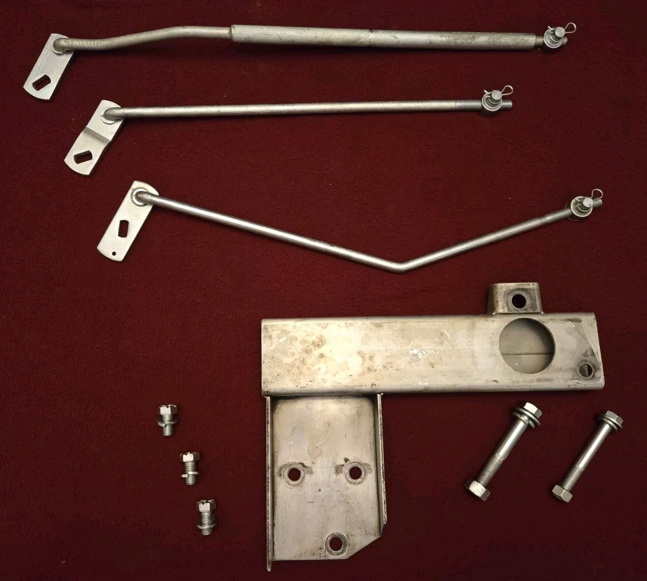 HURST RAM ROD RACING, SUPER SHIFTER LINKAGE KIT (MOPAR B Body-A833-Type ...