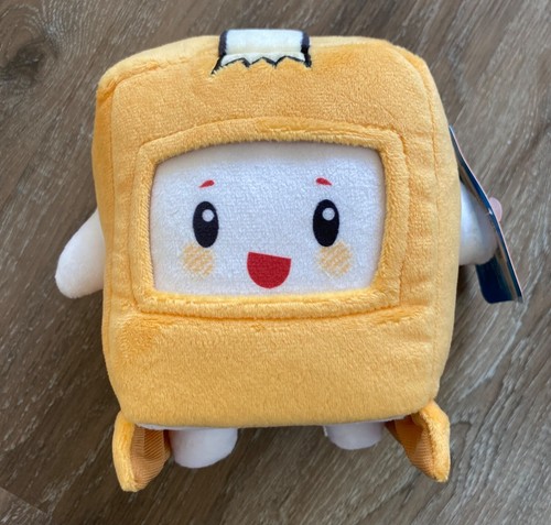LANKYBOX new Boxy 6 Inch Plush Toy~NWT~Gold & White~Soft~Series 3 ...