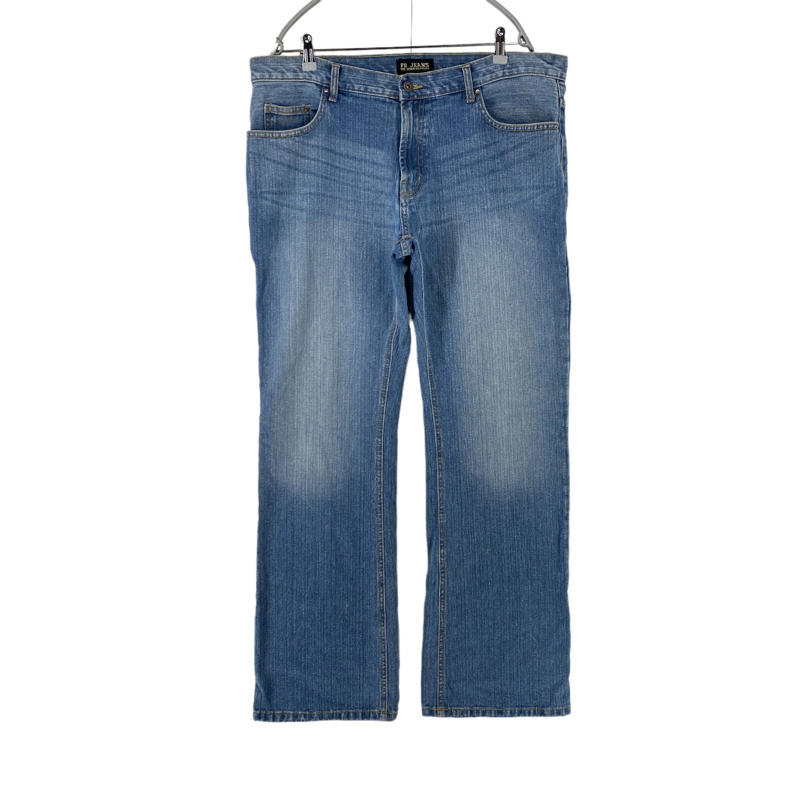 FB Jeans Blue Retro Regular Straight Fit Jeans W38 L34 | eBay