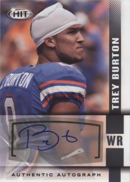 2014 SAGE Hit - Autographs Trey Burton #A8 Black (AU, RC) for sale ...