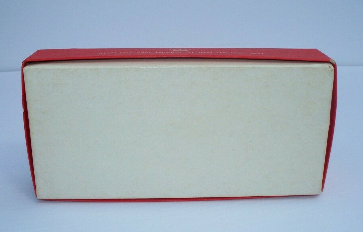 VINTAGE HALLMARK CARDS CHRISTMAS GREETING CARD STORAGE BOX ONLY | eBay