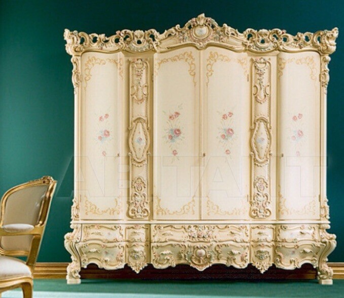 $30K+ SILIK Italian Baroque French Rococo Armoire Wardrobe Closet ...